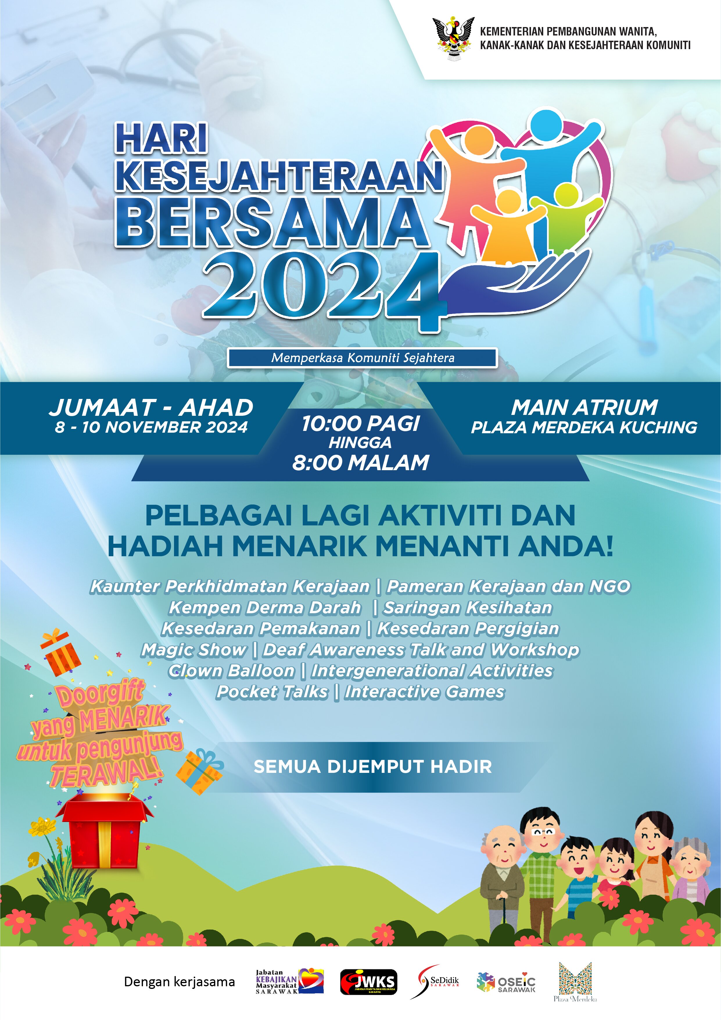 Announcement - Jabatan Kebajikan Masyarakat Sarawak